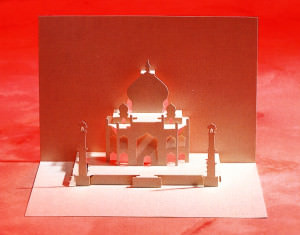 Taj Mahal - Popup Card Shop