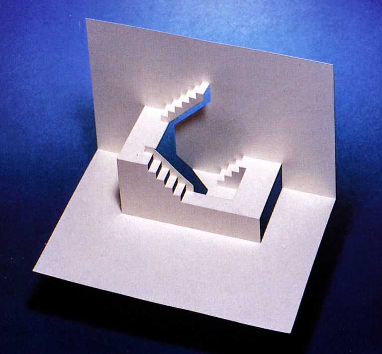 Dream Stairs Pop Up Card - Popup Card Shop