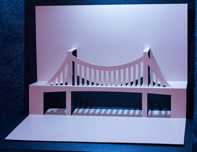 Golden Gate Bridge Pop Up Card - Popup Card Shop