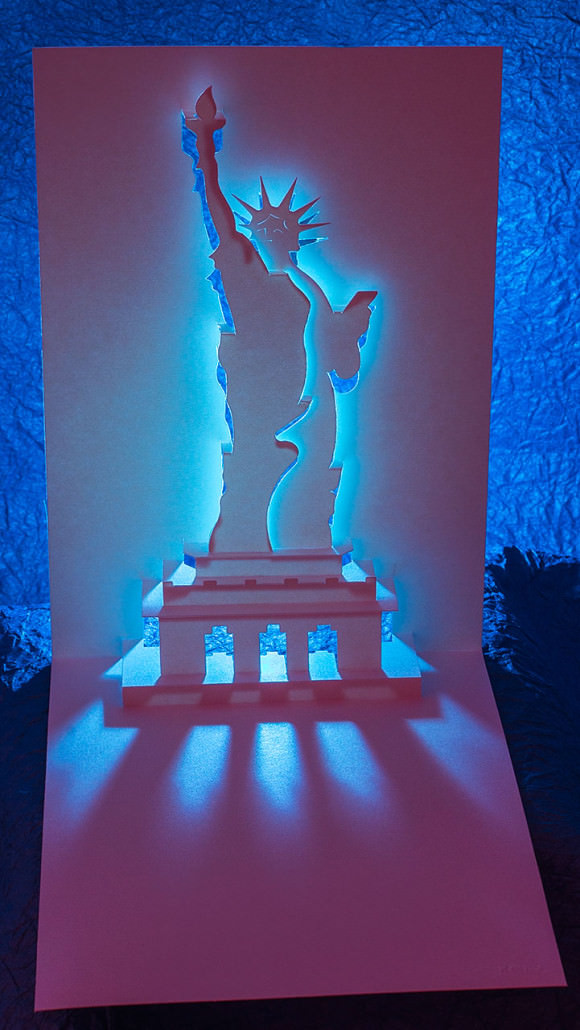 Statue of Liberty - Popup Card Shop