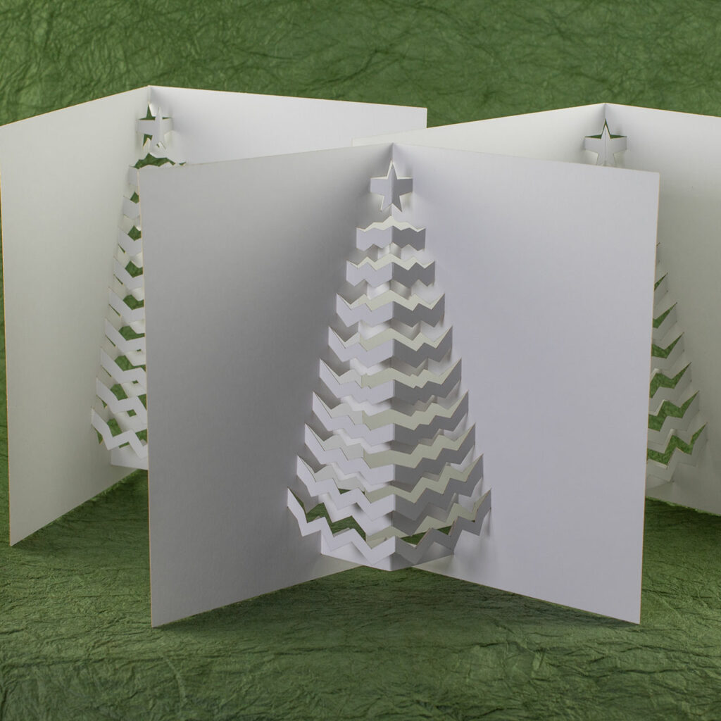 Holiday Tree Popup Cards - Popup Card Shop