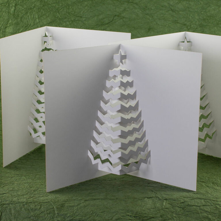 Holiday Tree Popup Cards - Popup Card Shop