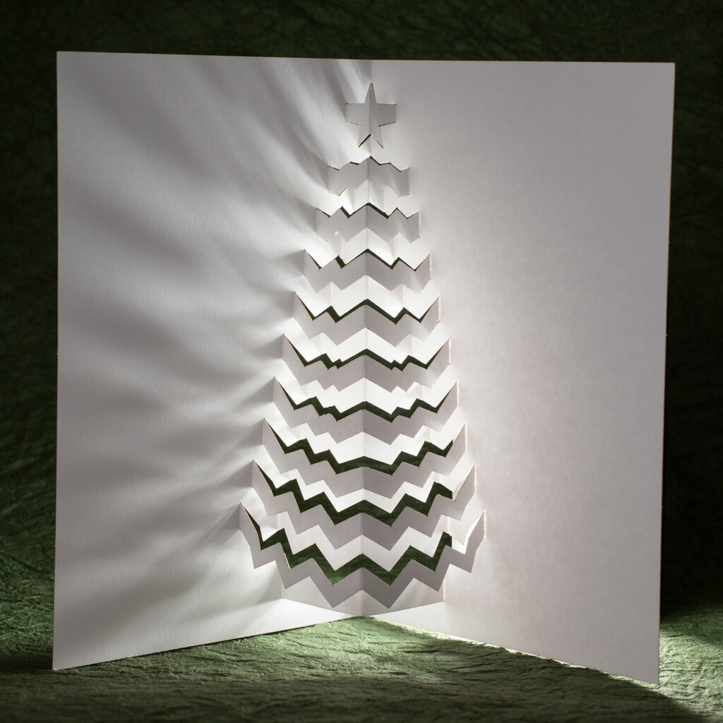 Holiday Tree Popup Cards - Popup Card Shop